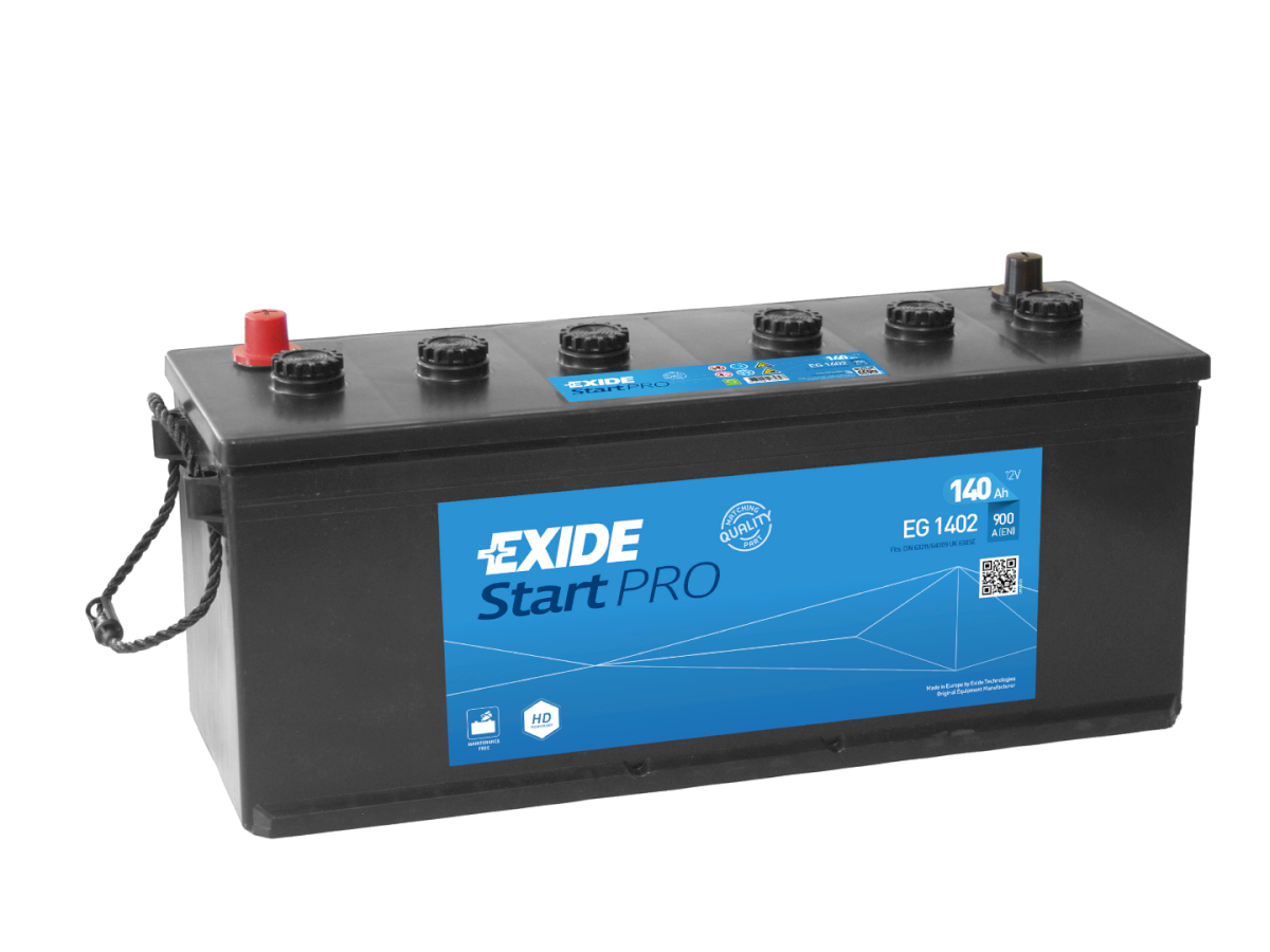 EG1402 - START PRO - Exide Startbatterier over 100Ah 140Ah - EG1402