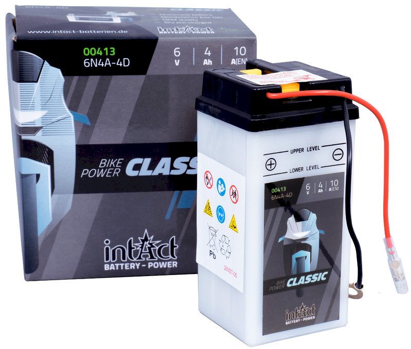 Intact MC Classic Batteri 6V 4AH 10 EN