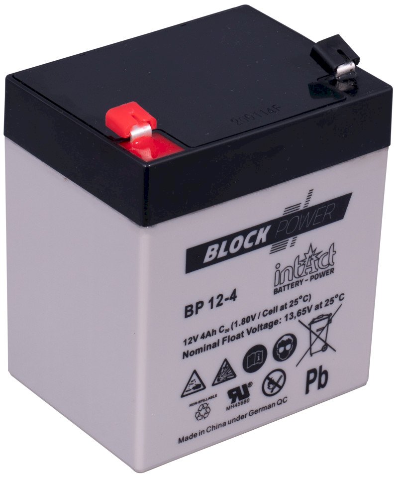 Intact Block-Power AGM Batteri 12V 4AH