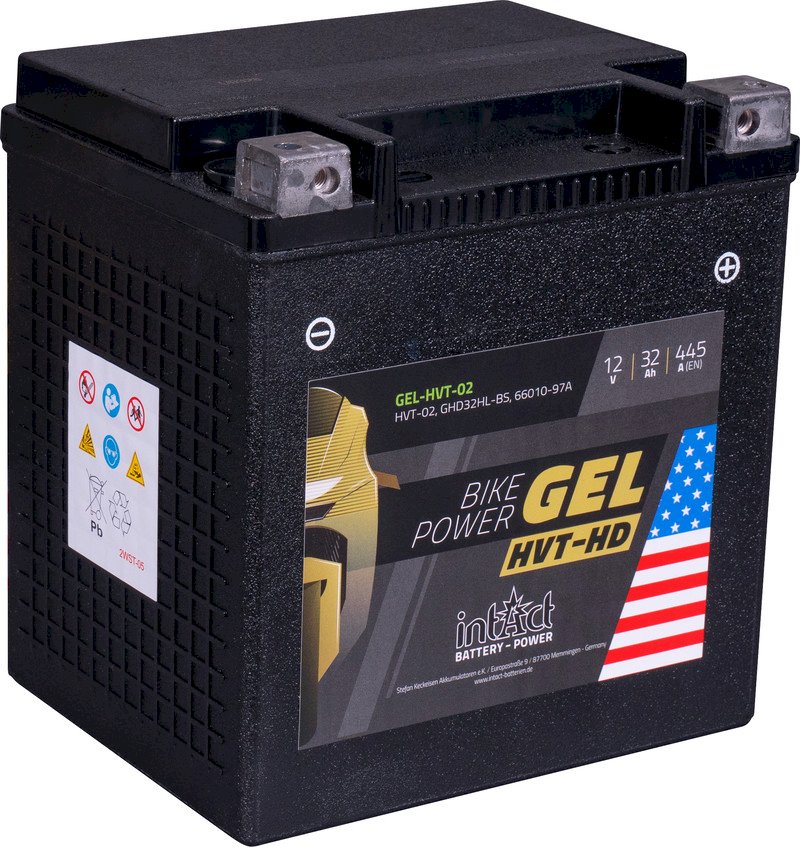 Intact GEL-HVT MC Batteri 12V 32Ah 445 EN
