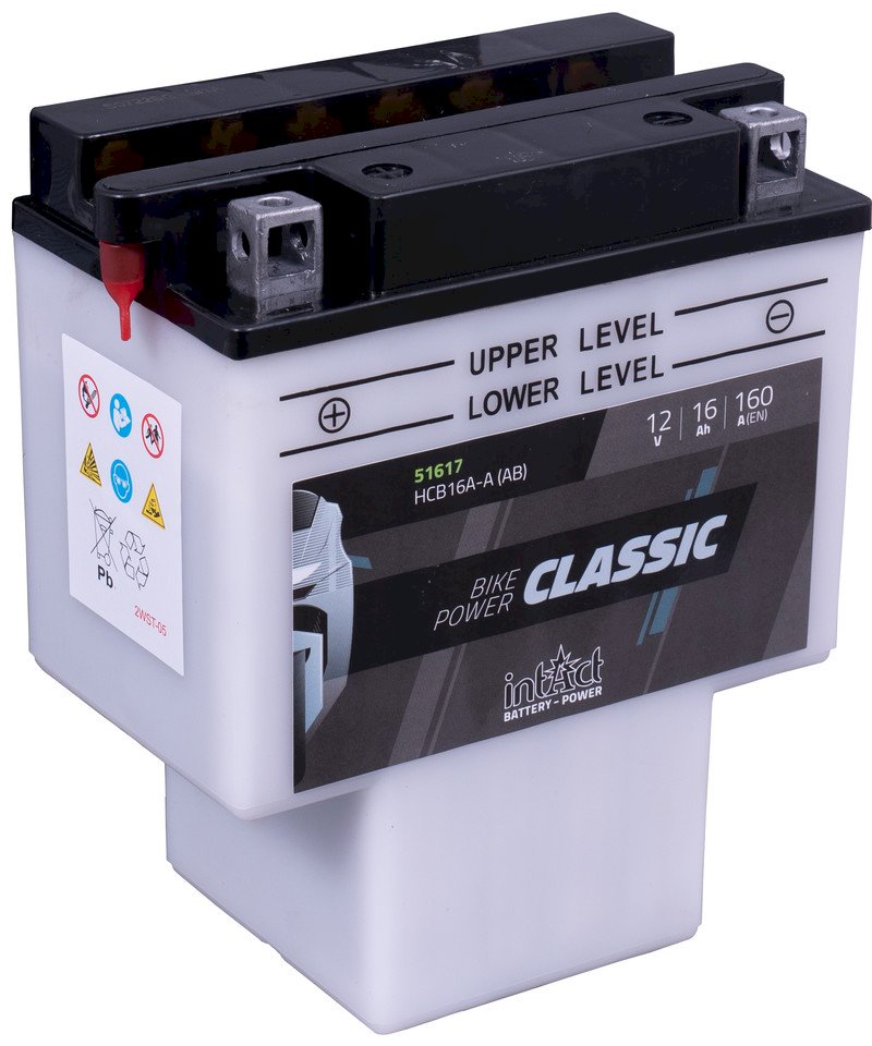 Intact MC Classic Batteri 12V 16AH 160EN T-form