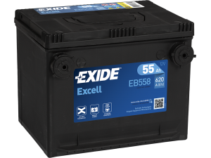 EB605 - EXCELL - Exide Startbatterier op til 100Ah 60Ah - EB605