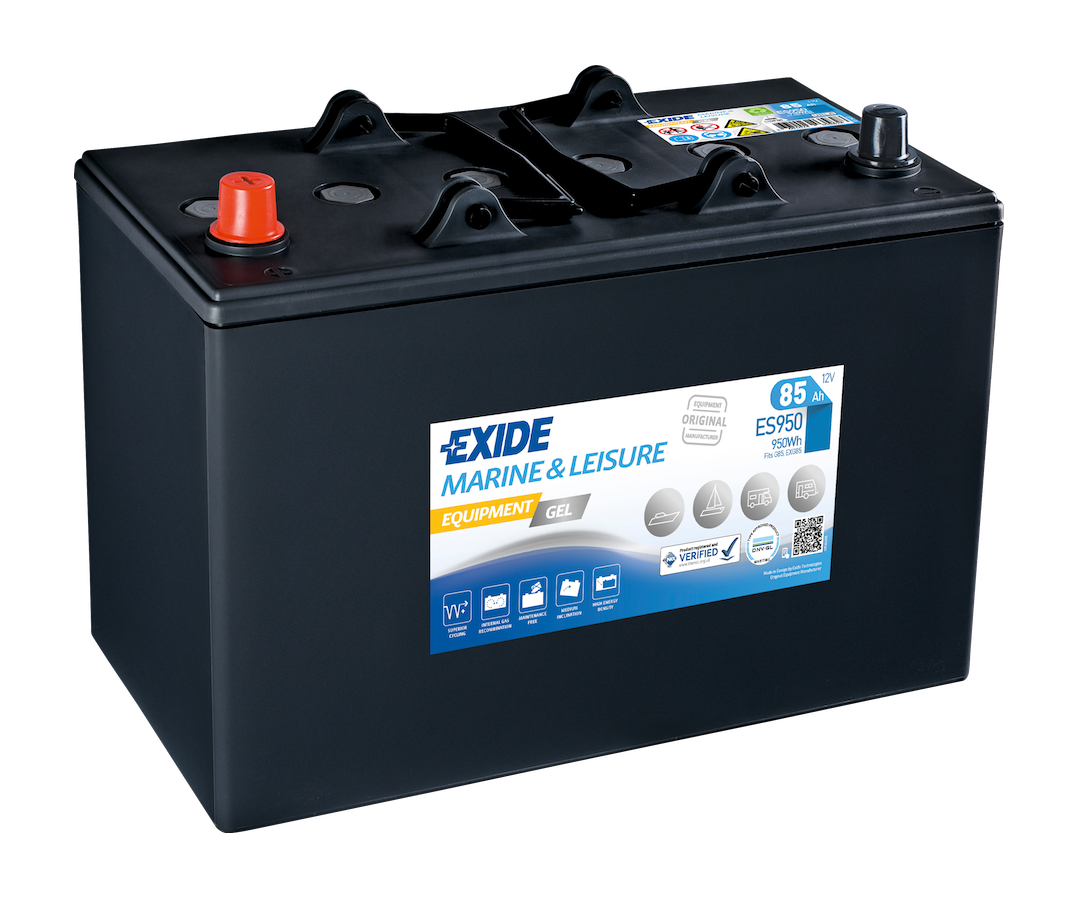 Exide Equipment Marine & Fritid 12V 85AH - batteri